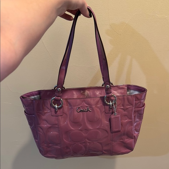 Coach | Accessories | Coach Pink Tote Bag | Poshmark